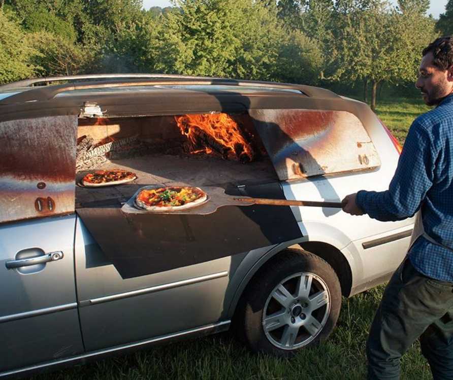 French Artist Turns Car Into A Mobile Oven! - SHOAIB AKHTAR